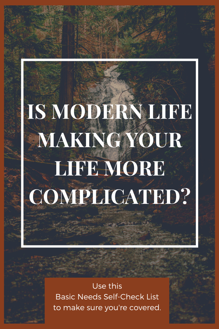 Is modern life making your life more complicated? — Mandy Martini Blog